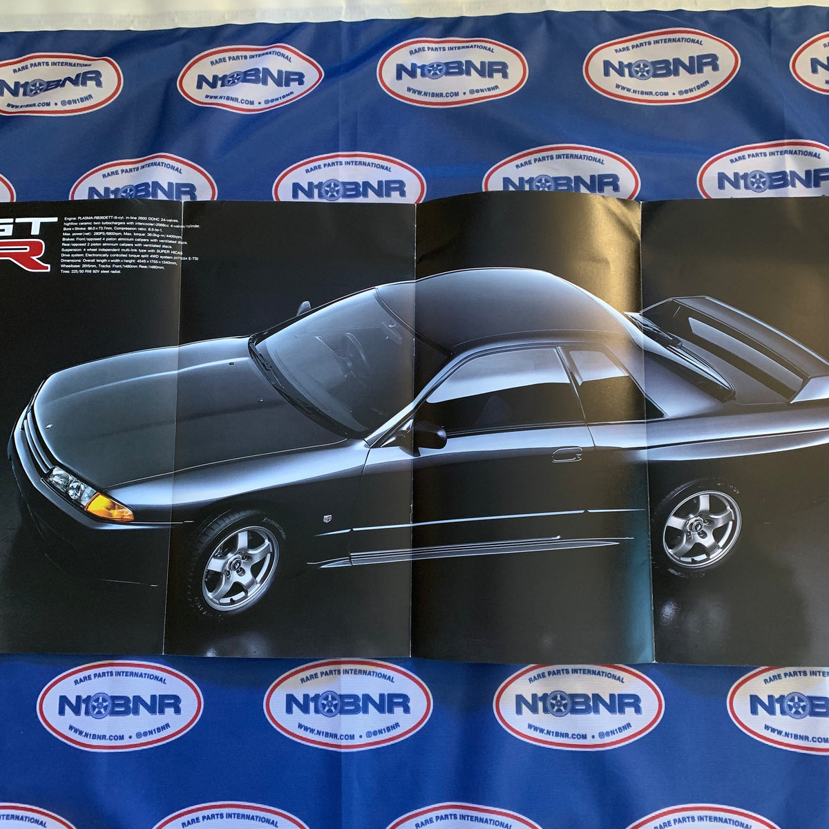 R32 GTS4 & GTR Brochure / Fold Out Poster – N1BNR